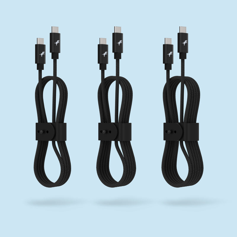 USB-C Cable 3 Pack | Nimble PowerKnit FLEX