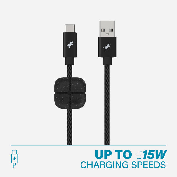 USB-A to USB-C Cable | Nimble PowerKnit FLEX