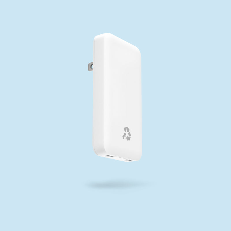 Wally Ultra 65W GaN Dual Wall Charger with USB-C PD, QC, PPS | Nimble